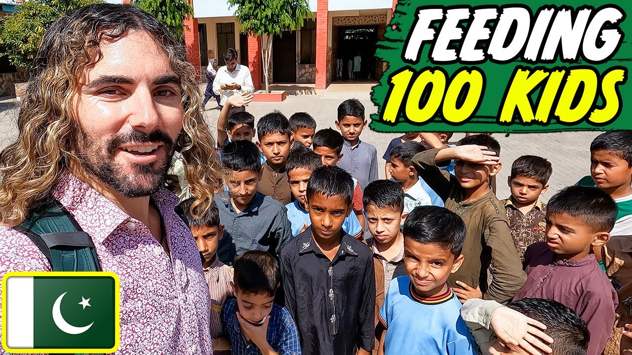 Feeding 100 Pakistani Orphans 🇵🇰 - YouTube
