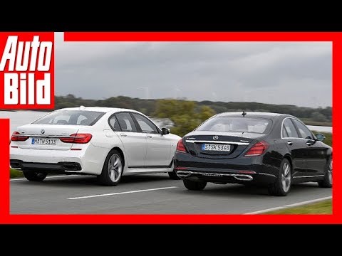 Mercedes S-Klasse vs BMW 7er (2017) Test/Review/Details