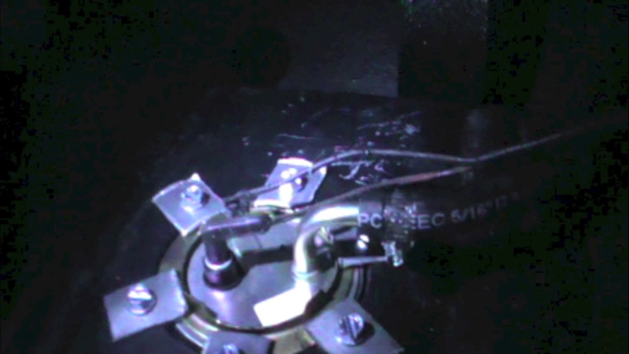 Andy's DIY: International Scout 2 install Gas Tank - YouTube