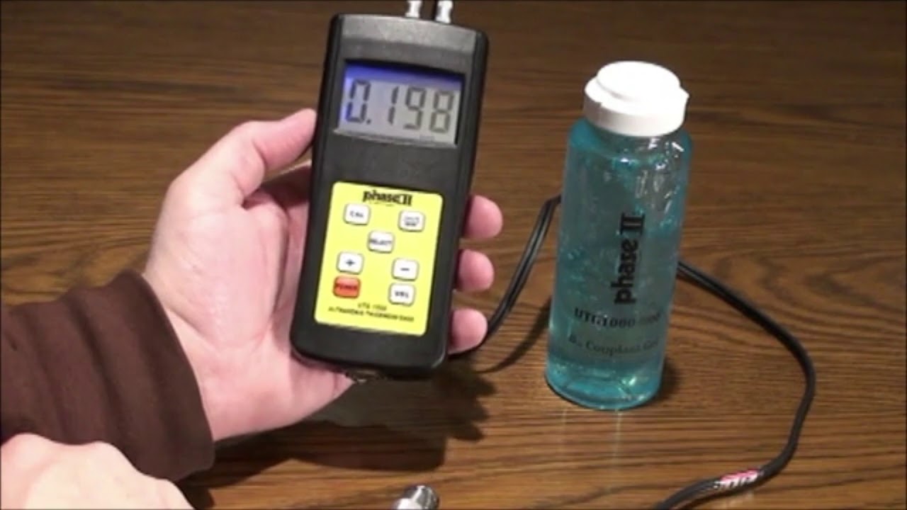 Phase II Ultrasonic thickness gauge UTG 1500 -Ultrasonic thickness ...