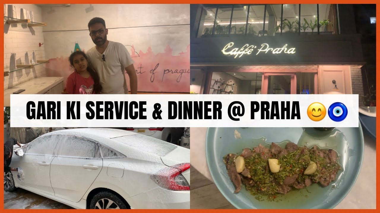 Garri ki service-Ensuring Safety on Road- Dinner @ Cafe Praha- Fine ...