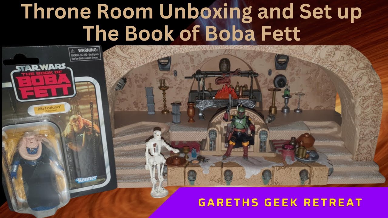 Unboxing Boba Fett’s Throne Room from the Star Wars Vintage Collection ...