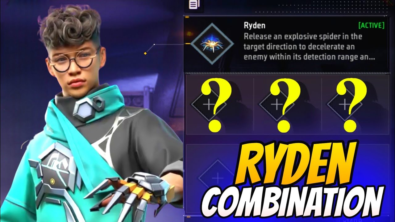 Ryden Character Combination | Best Character Combination For Rusher ...