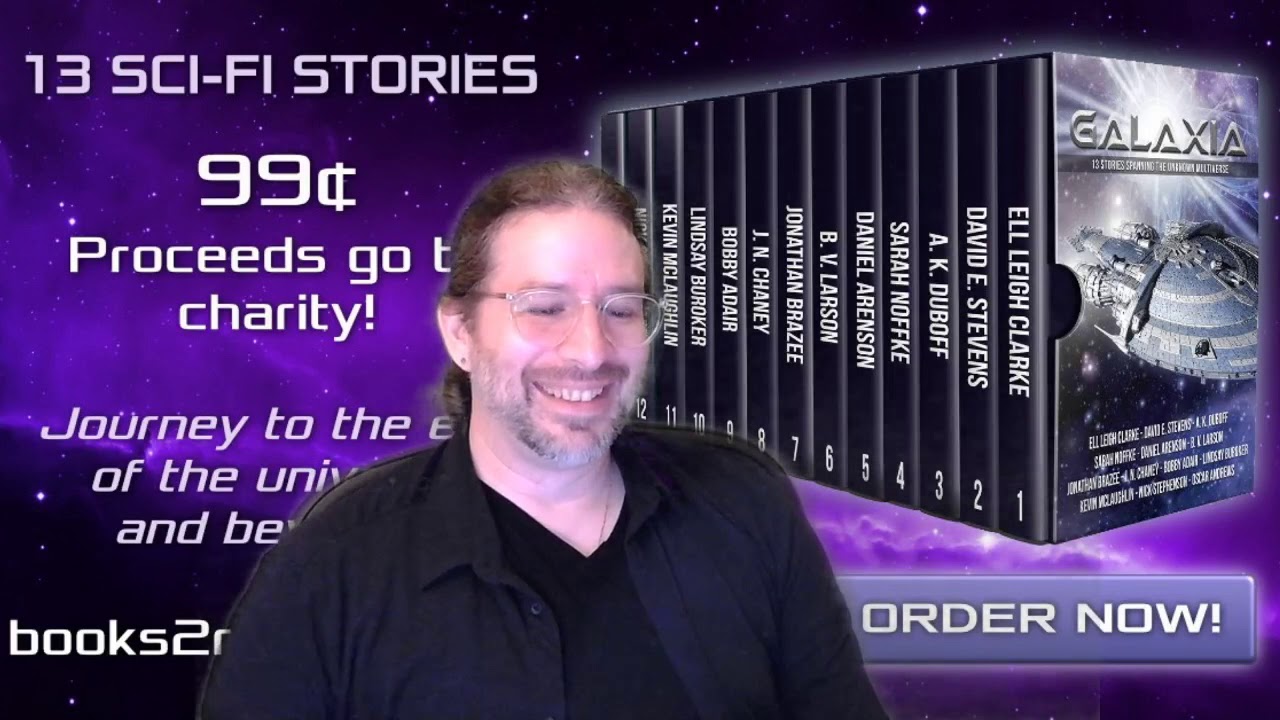 GALAXIA First Chapters: Darwin's Quest by Jonathan Brazee - YouTube