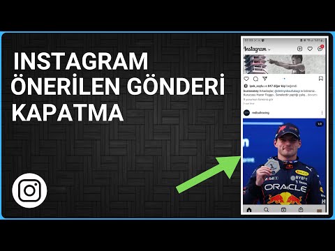 INSTAGRAM ÖNERİLEN GÖNDERİLERİ KAPATMA