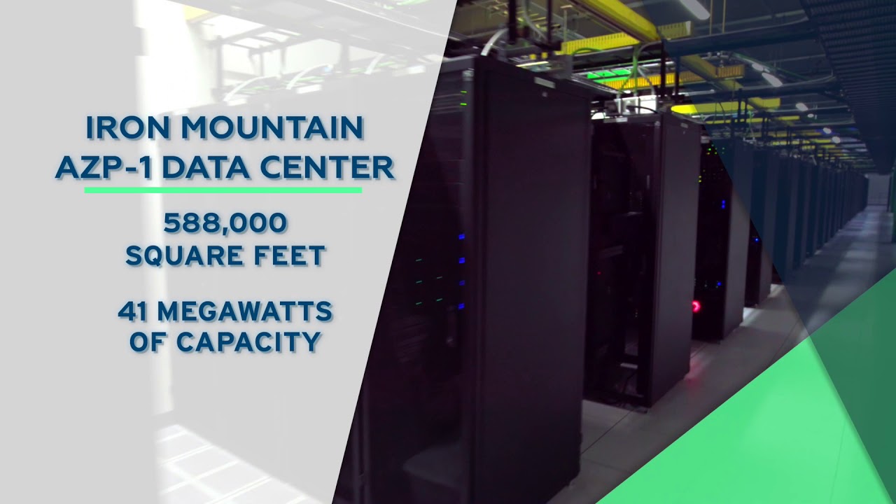 Iron Mountain Data Centers - Phoenix colocation - YouTube