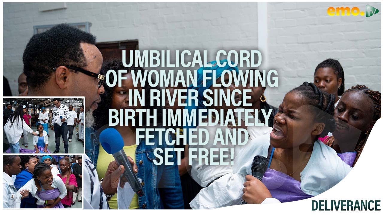 "UMBILICAL CORD OF WOMAN FLOWING IN THE RIVER SINCE BIRTH IMMEDIATELY ...