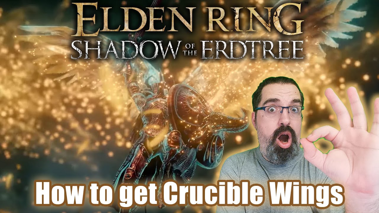 How to get Crucible Wings - Elden Ring DLC Guides - YouTube