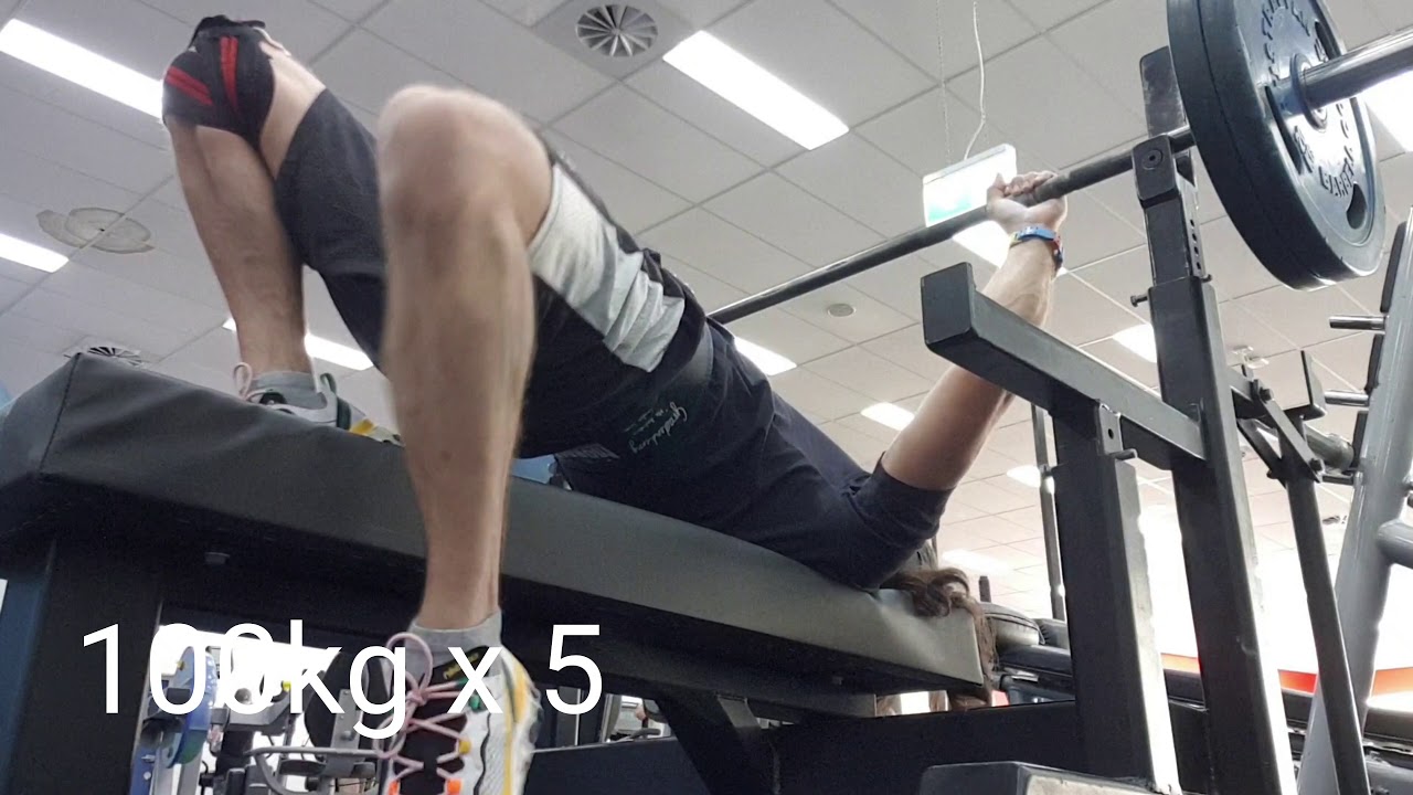 Arched bench press first session ever - YouTube