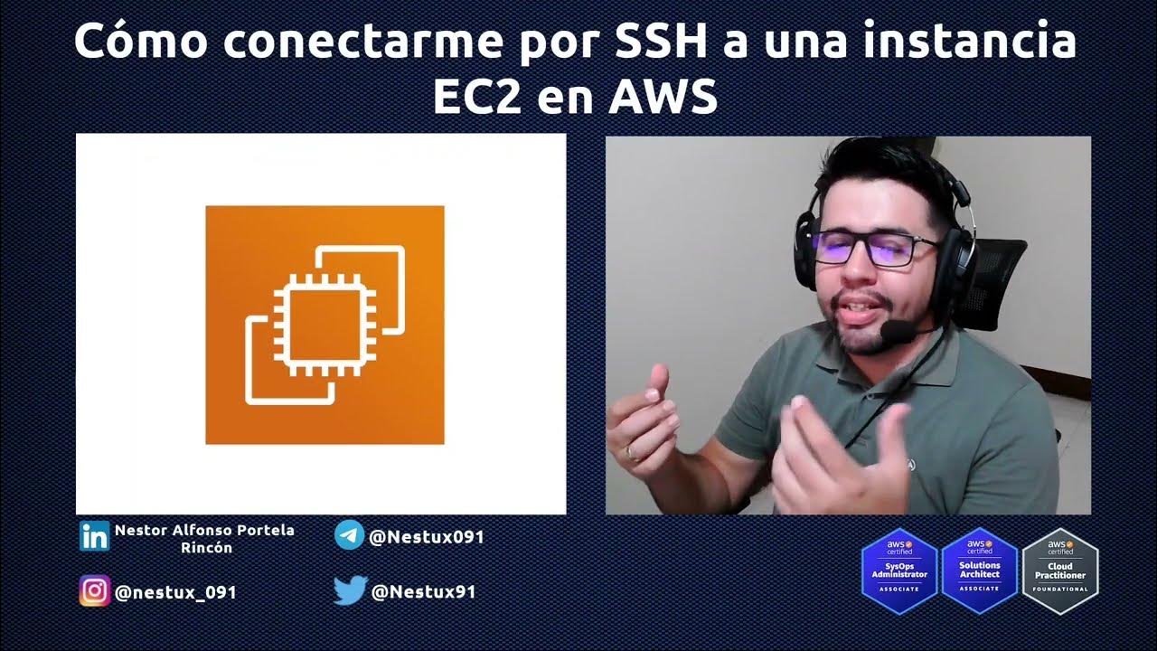 Cómo conectarse por SSH a una instancia EC2 en AWS | Vídeo 04 #AWS #EC2 #SSH - YouTube