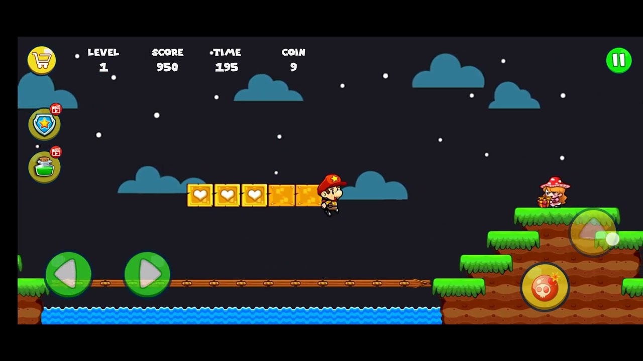 Mario Game Level 1 - YouTube