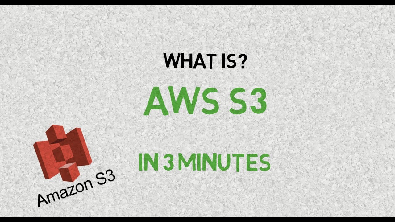 What is AWS S3? | IN 3 MINUTES - YouTube