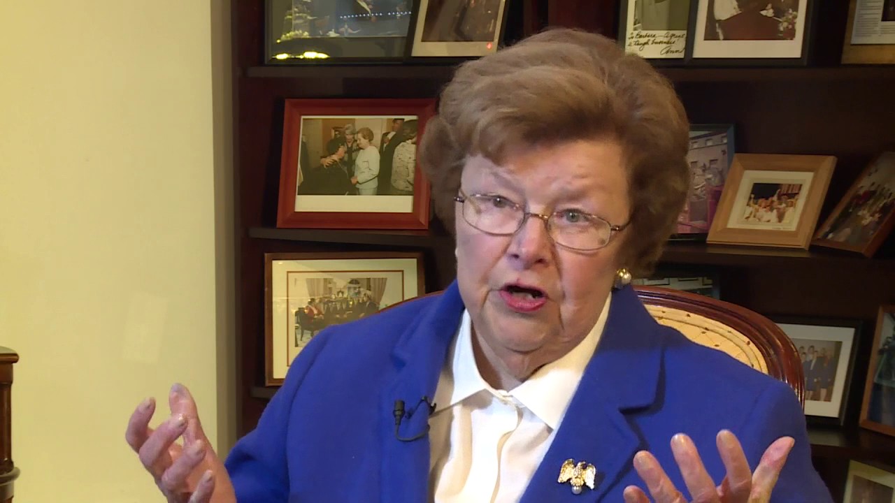 Interview with Sen. Barbara Mikulski - YouTube