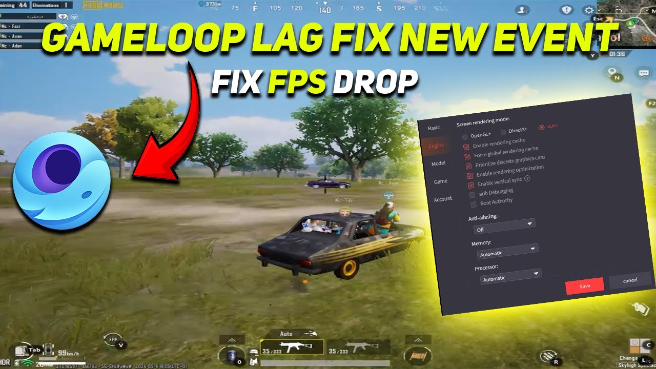 🔧My Gameloop Best Settings Lag Fix 2024 | New Event FPS Drop Fix - YouTube