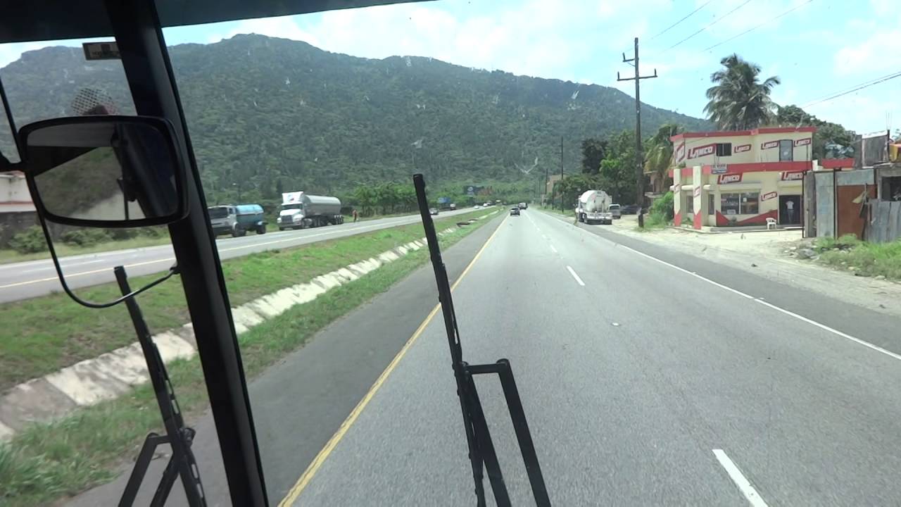 Travelling from Puerto Plata - Santo Domingo with a Caribe Tour bus ...