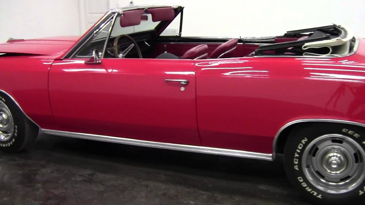 1966 Chevrolet Chevelle Convertible 283 Automatic - YouTube