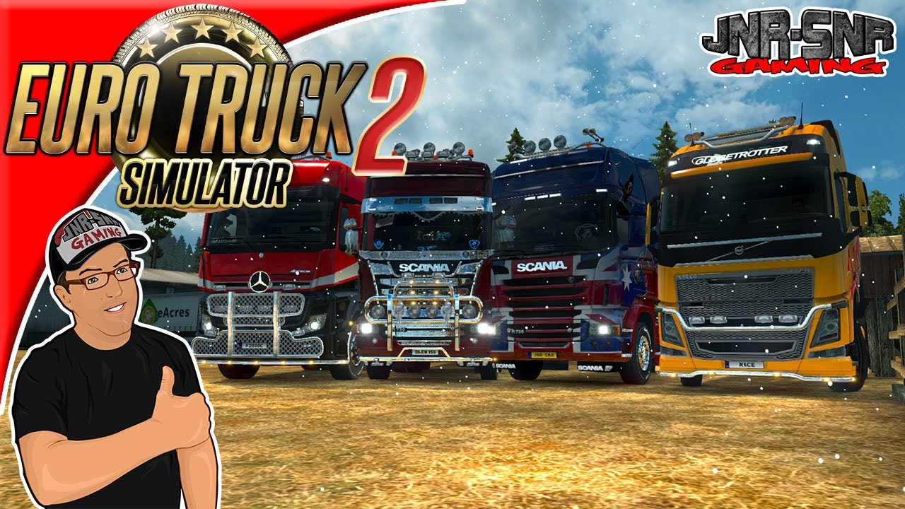 Euro Truck Simulator 2 JNR-SNR gaming Member Convoy - YouTube