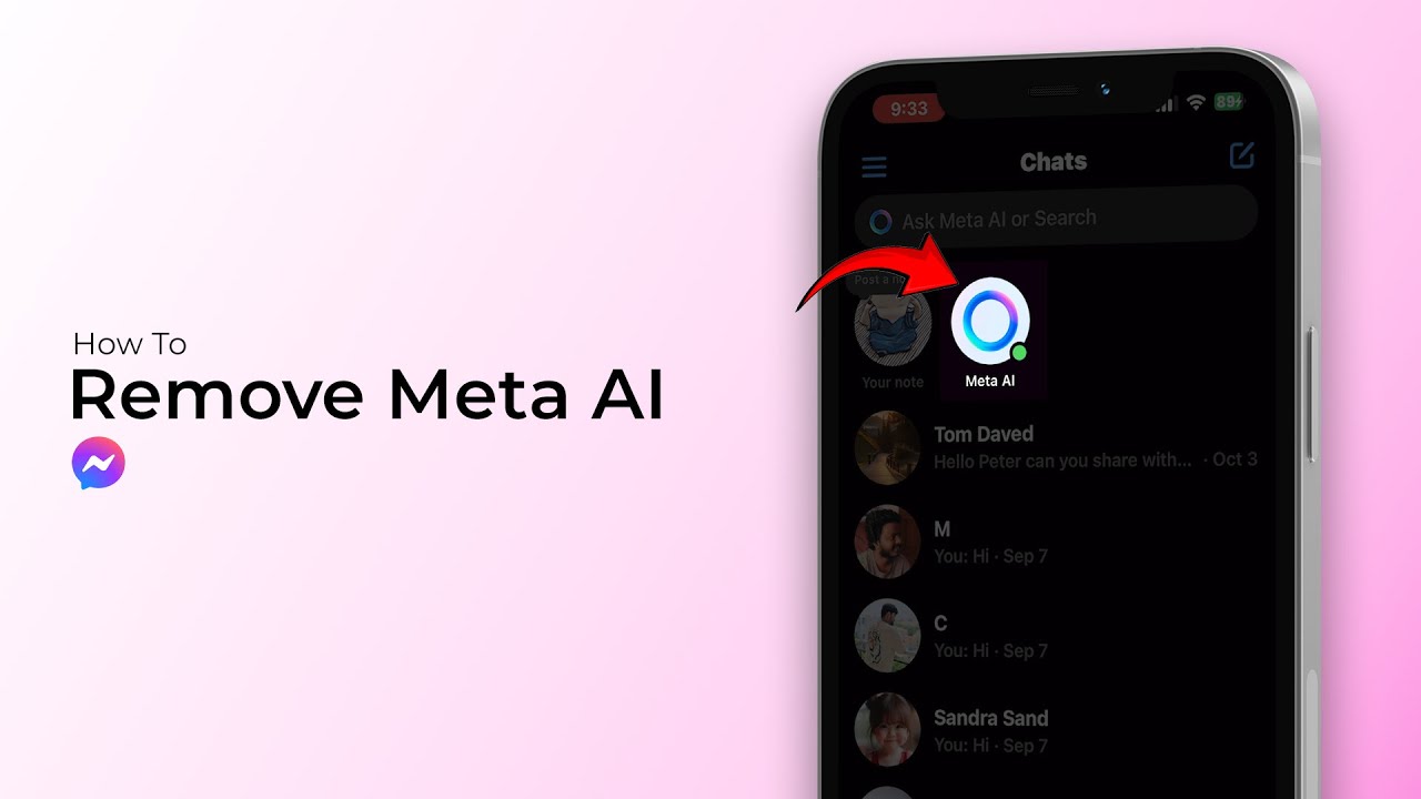 How to Remove Meta AI on Messenger? - YouTube