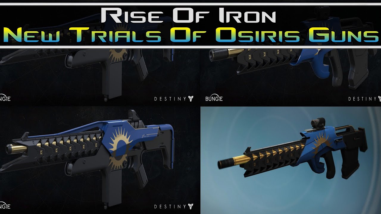 Destiny - Rise Of Iron New Trials Of Osiris Weapons (Auto Rifle, Pulse ...