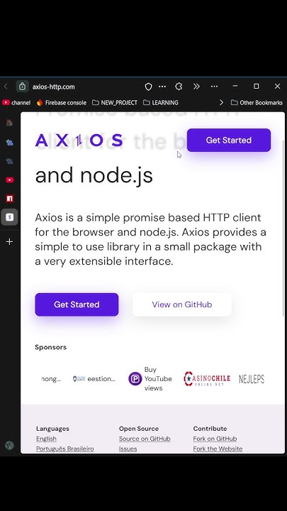 What is Axios? Simplified Guide for Beginners 🌐 | API Requests Made Easy! - YouTube