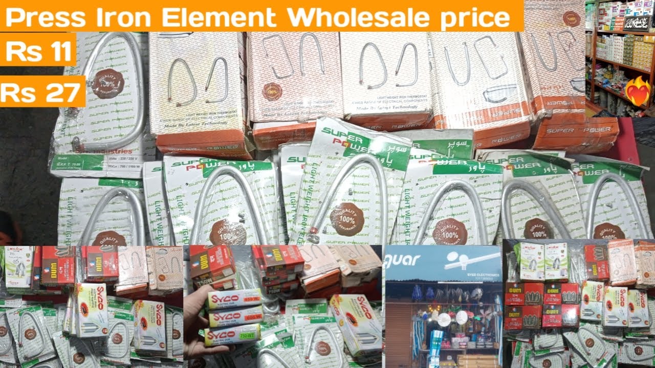 All type of Press Element Wholesale Price #SaifElectrical. - YouTube