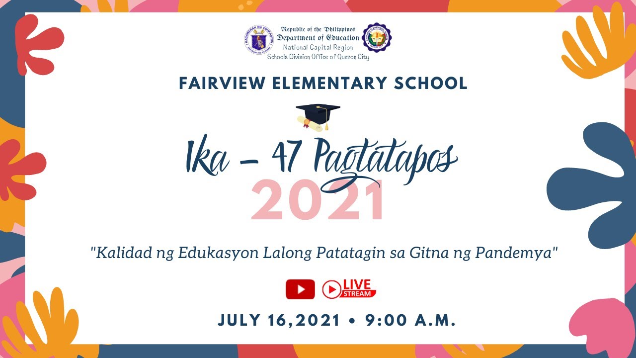 Invitation FES Graduation 2021 - YouTube