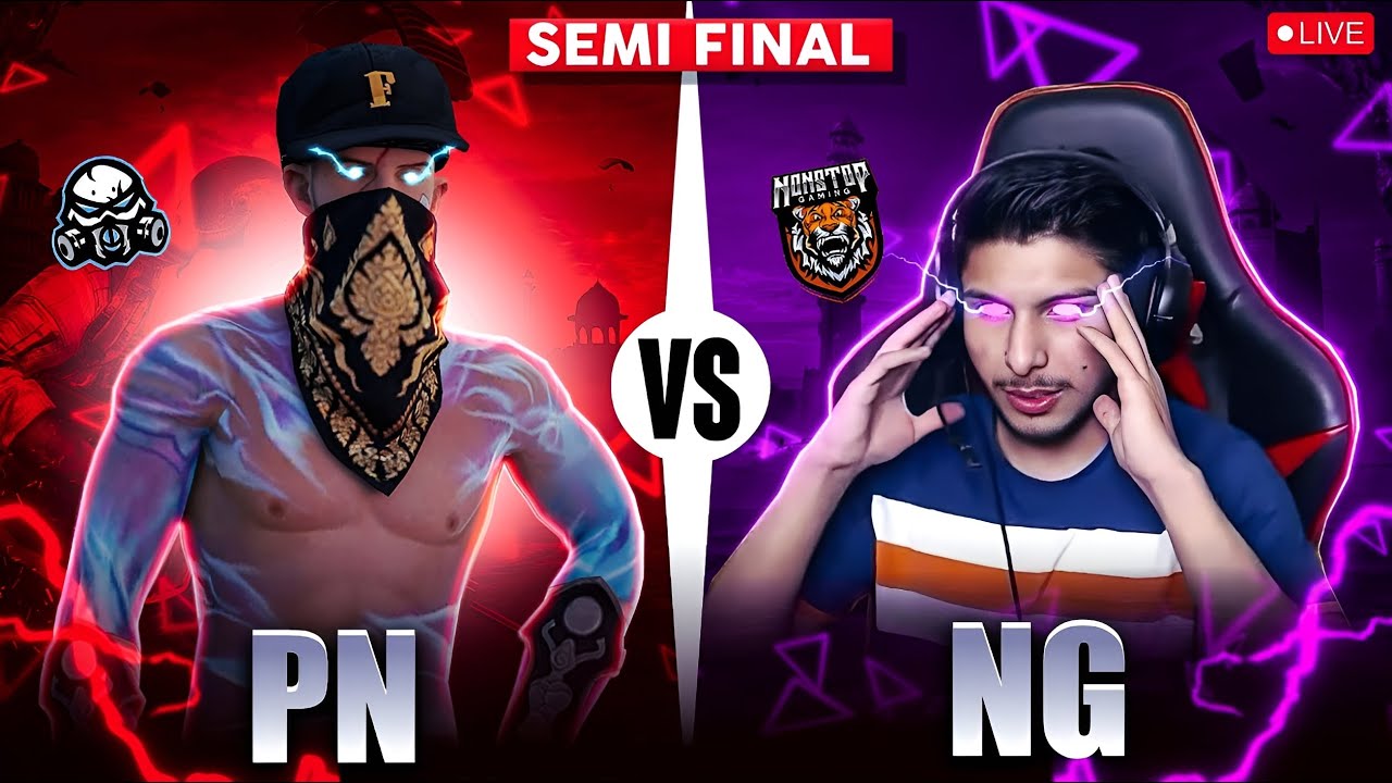 SEMI FINALS🔥PRO NATION⚡ vs 🔥NONSTOP GAMING💥#pronation #freefirelive # ...