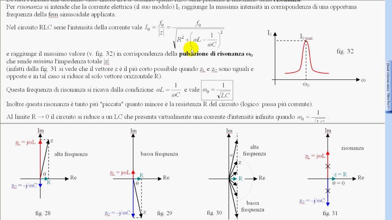 12 risonanza RLC 1 - YouTube