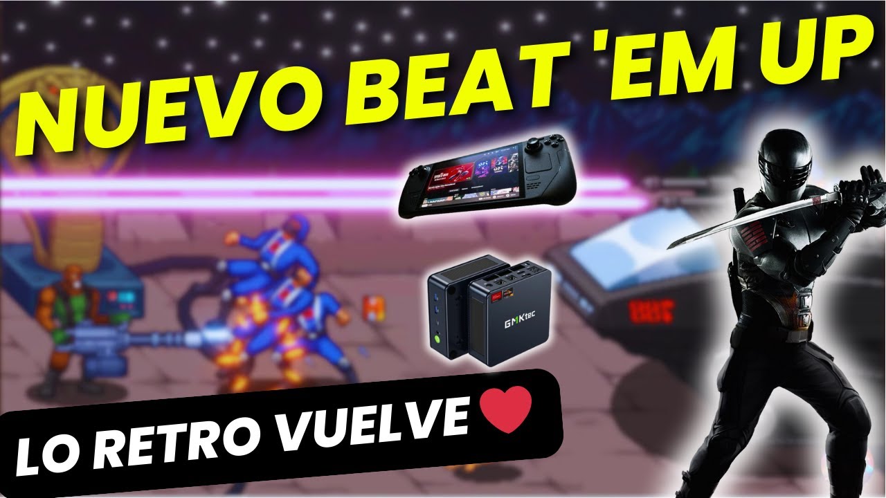 El MEJOR Beat 'em up RETRO del 2024? | GI Joe Wrath of Cobra - YouTube