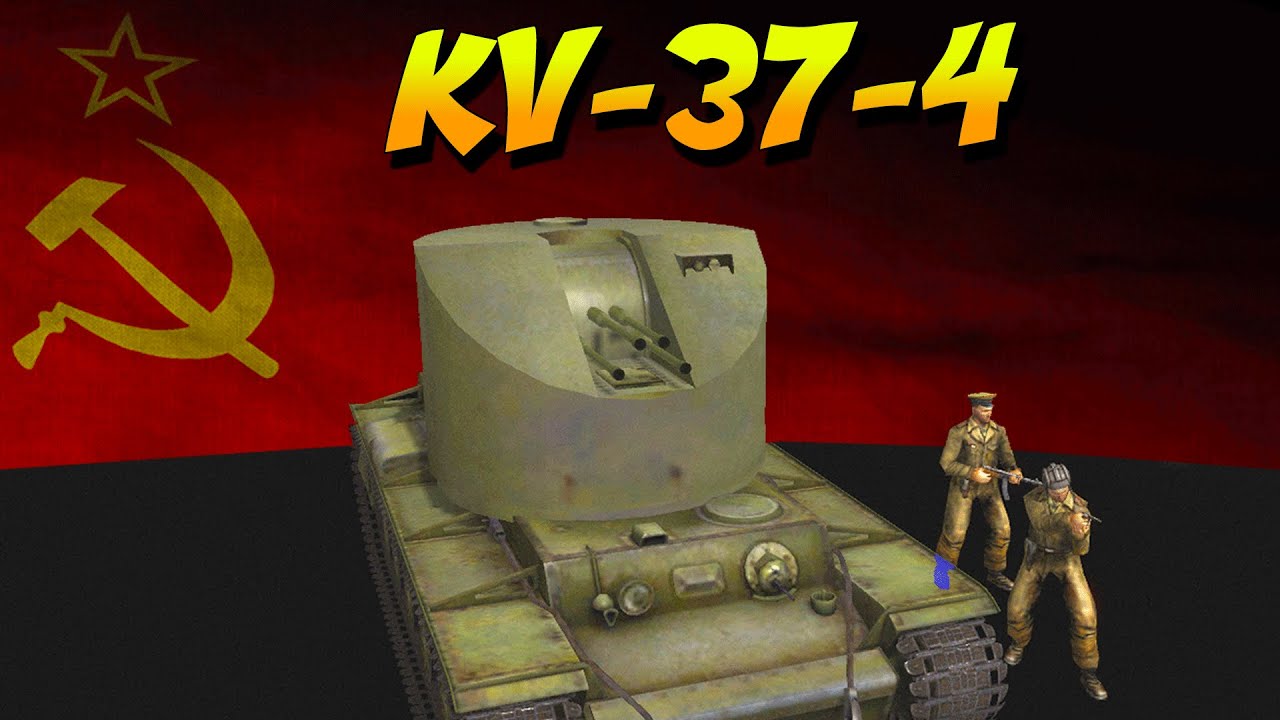 STALIN'S SECRET SPAA, The KV-37-4! Soviet Wonder Weapon - YouTube