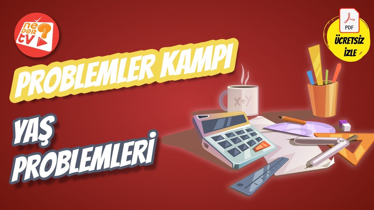 Yaş Problemleri | #2023TYT PROBLEMLER KAMPI +12 NET I Ücretsiz PDF Ders Notu - YouTube