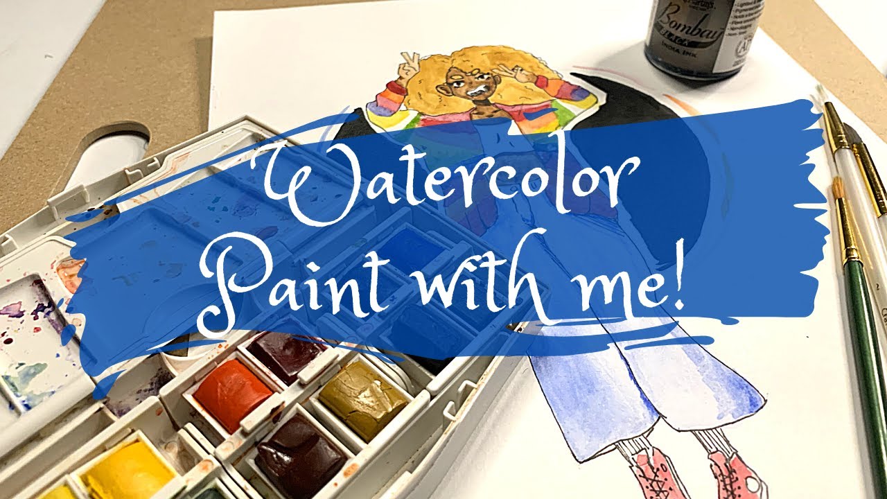 Paint with Me! // Process & Speedpaint - YouTube