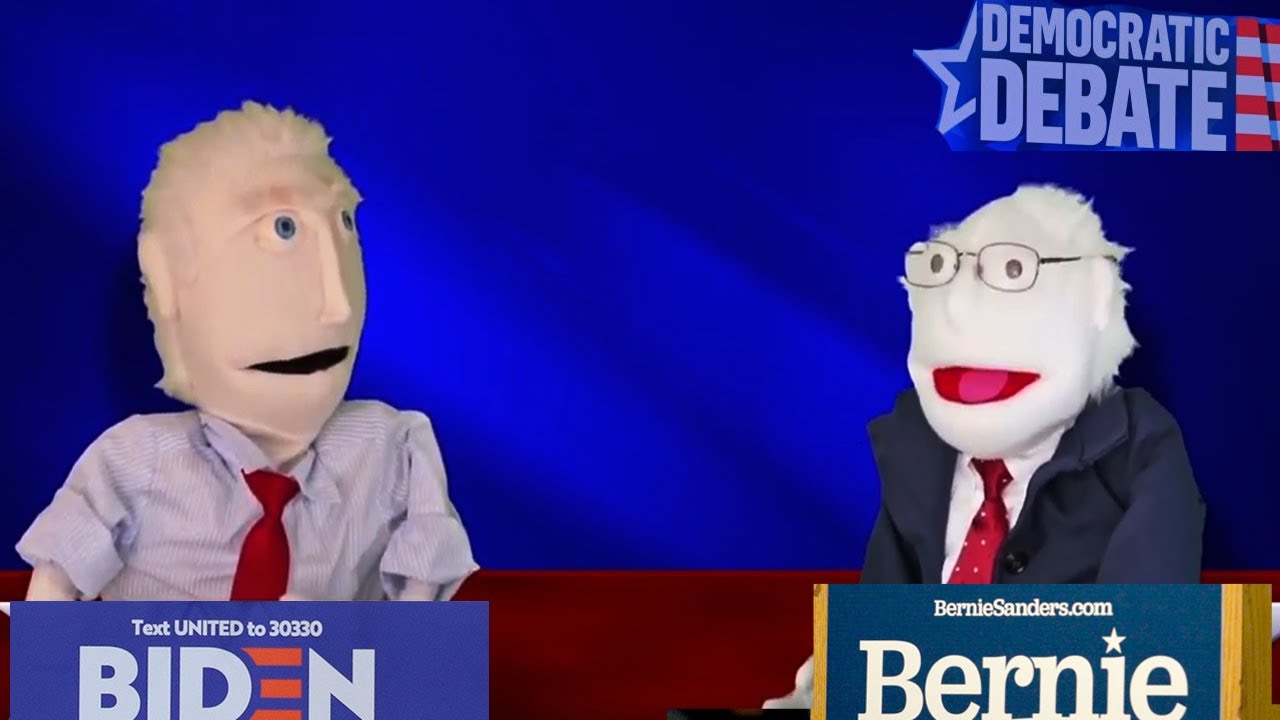 Bernie / Biden Debate (Ep. 5) | Puppets On Politics - YouTube