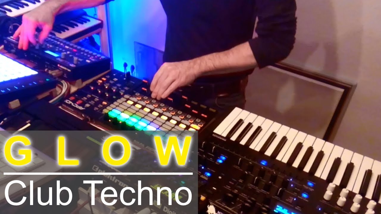 GLOW - Club Techno Session (merging of two worlds) - YouTube