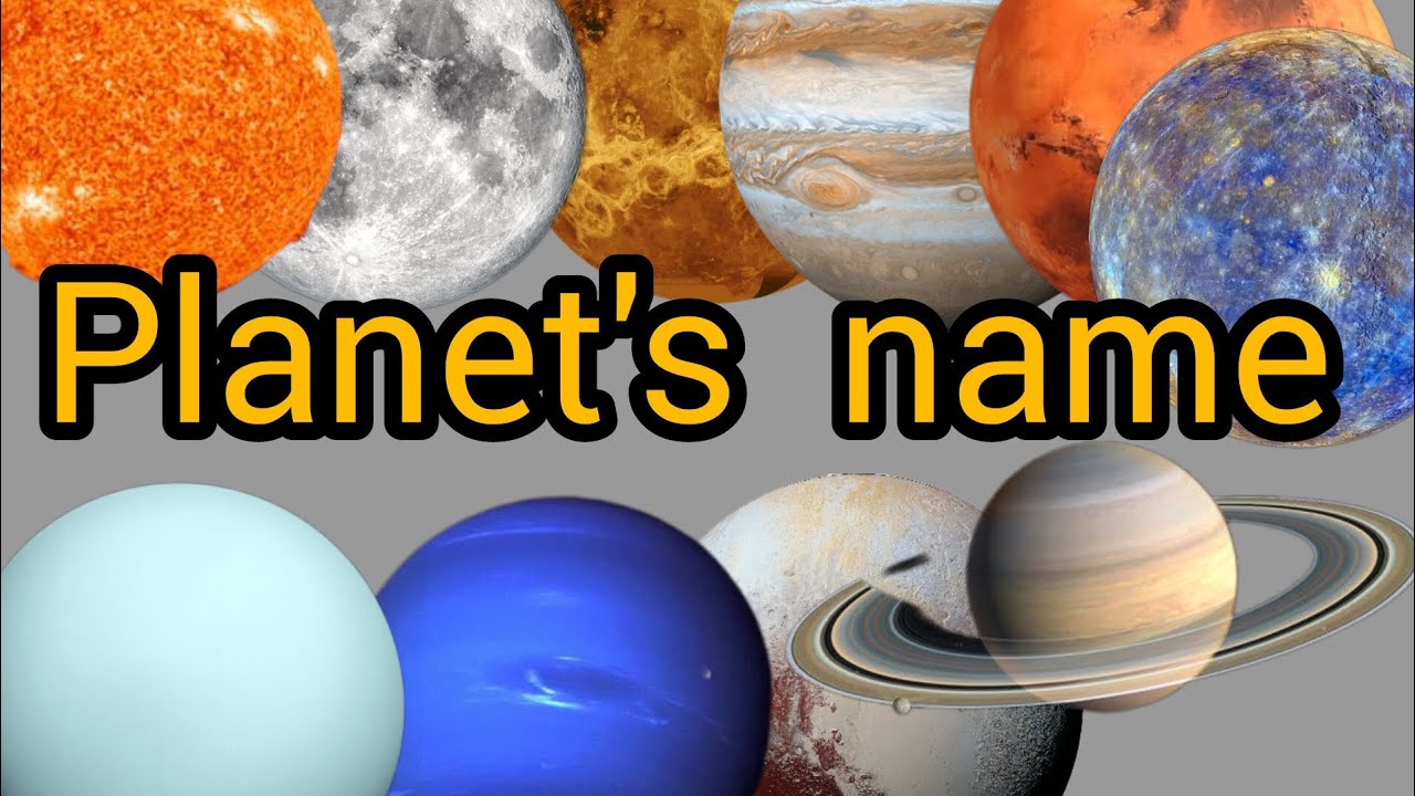planets name | solar system | plants name in english #planetsname # ...