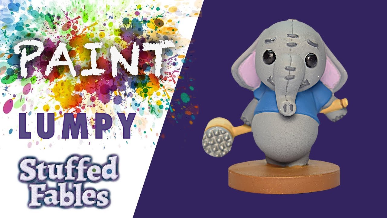 Stuffed Fables Lumpy Painting Session | Stuffed fables board game - YouTube