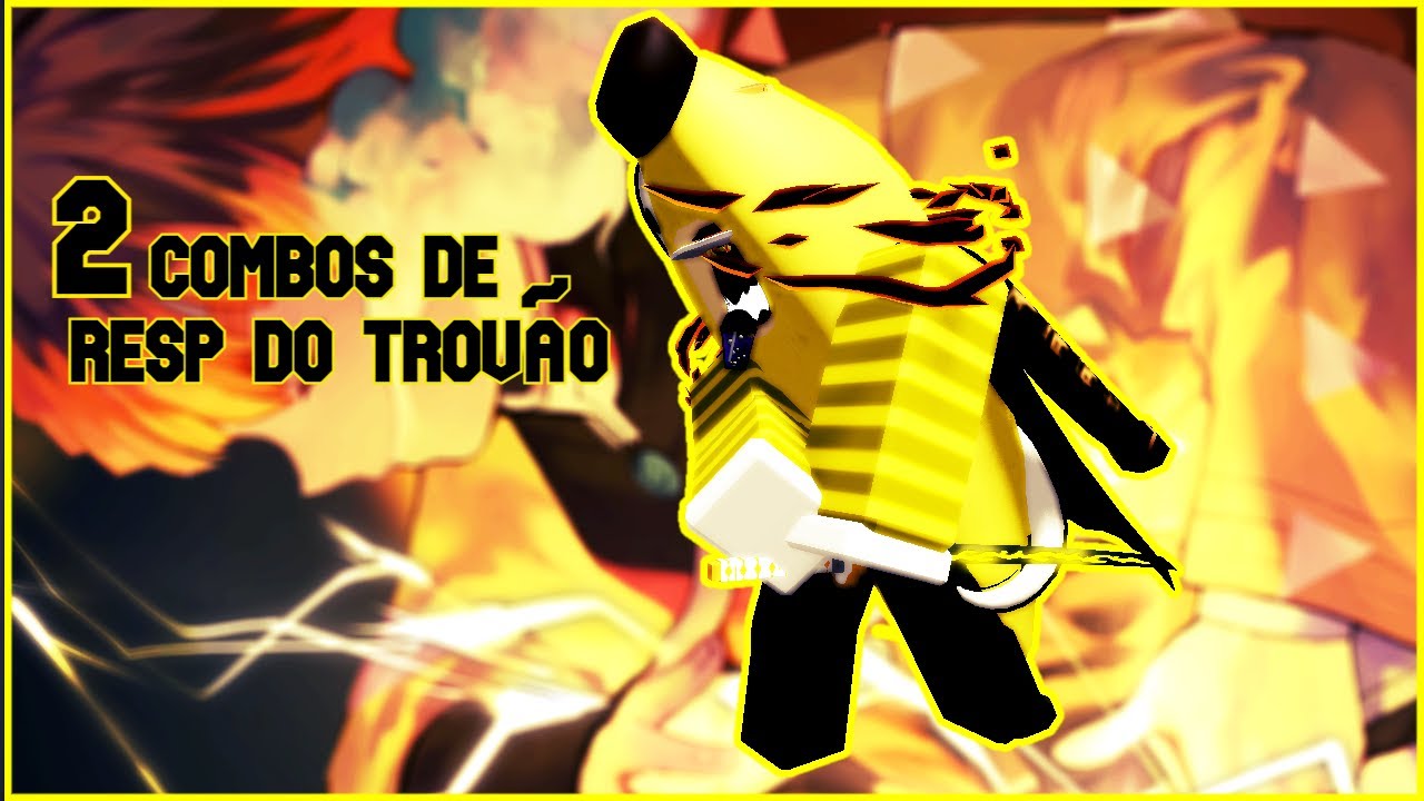 2 Combos de Respiração do Trovão (ROBLOX - ROGUE DEMON) - YouTube