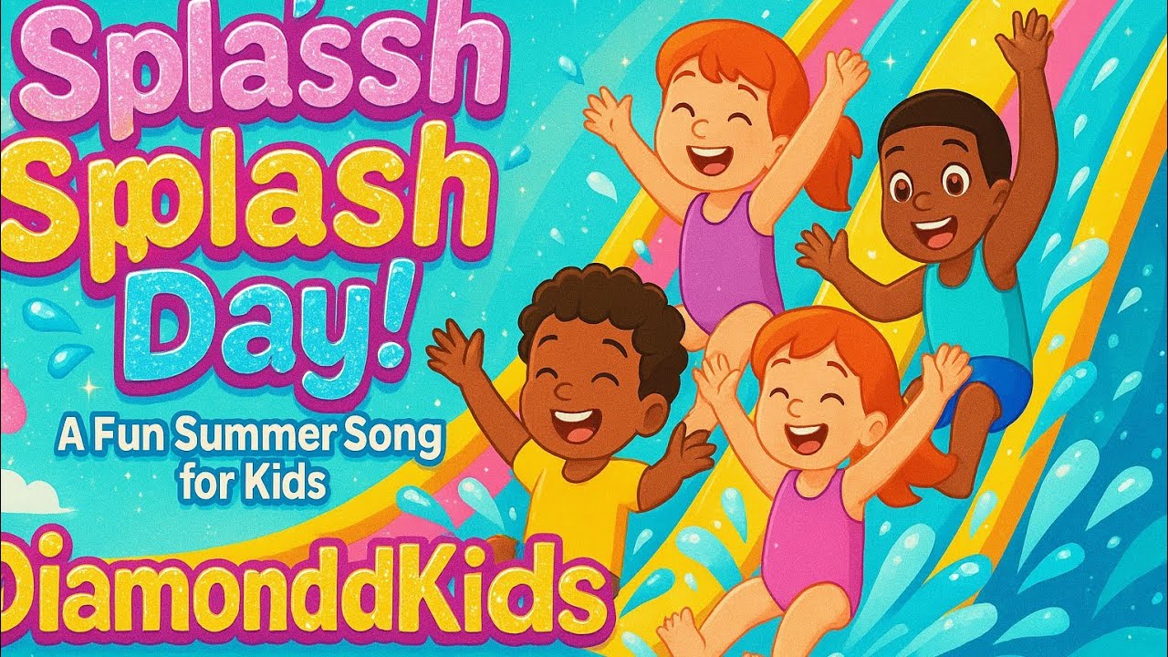 Splash Splash Day! 💦 A Fun Summer Song for Kids – by DiamonddKids - YouTube