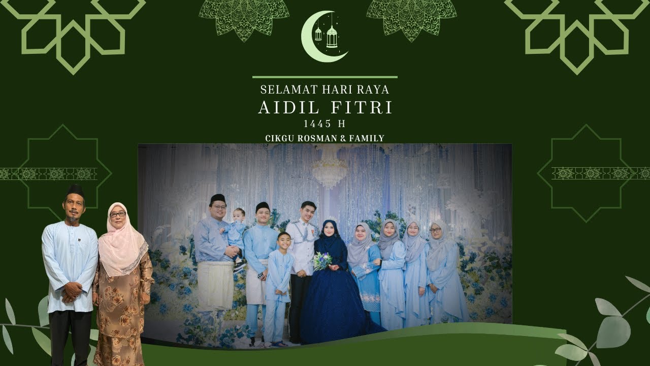 Cara buat Kad Raya Digital yang Kreatif dan Menarik - YouTube