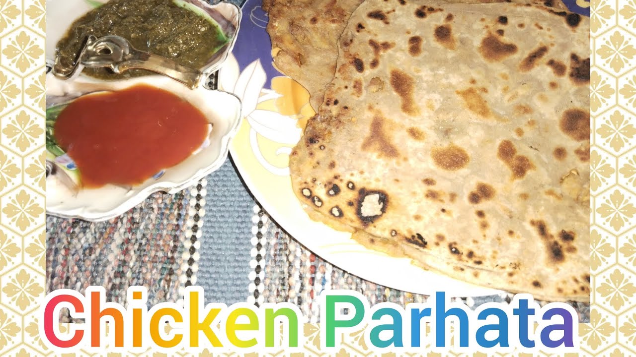 Chicken Parhata #chicken #recipe #chickenparatha #newrecipe #streetfood ...