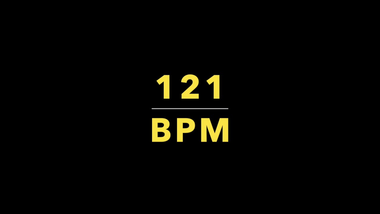 Drum track 121 Bpm + loop - YouTube