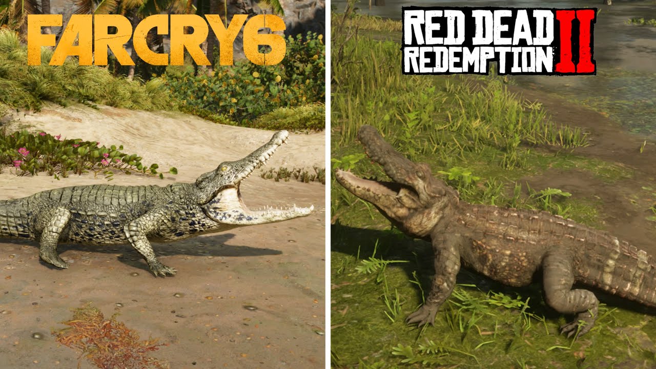 Far Cry 6 Vs RDR 2 _ Animal Attack - YouTube