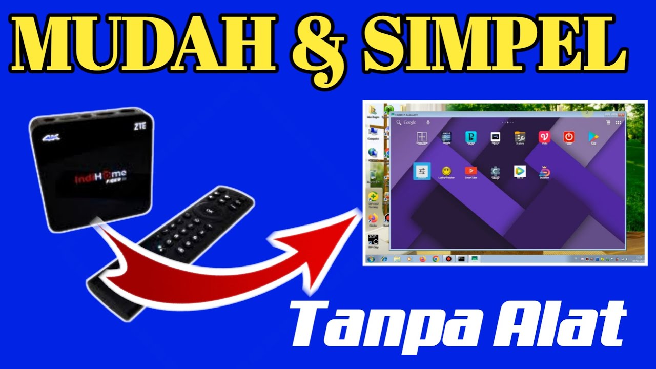 Cara Menghubungkan Stb ke Laptop/pc || Miroring stb ke laptop tanpa ...
