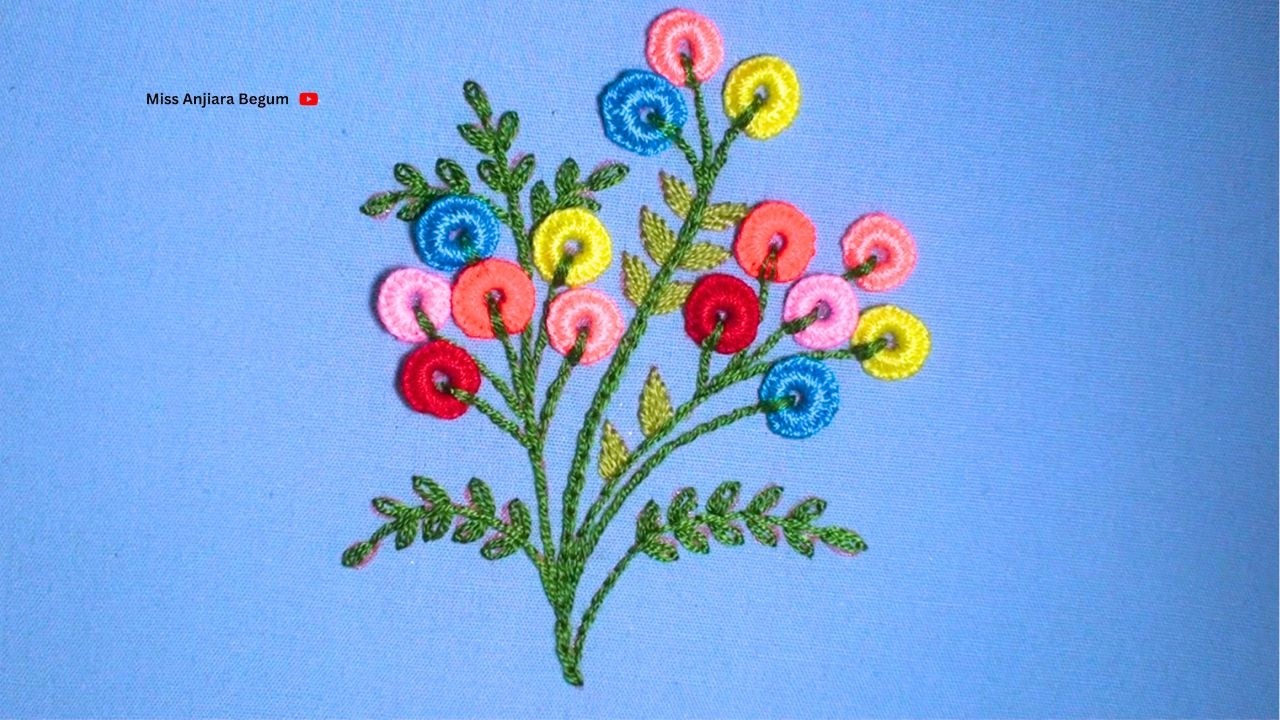 “Learn How to Embroider Flowers: Step-by-Step Floral Embroidery Guide ...