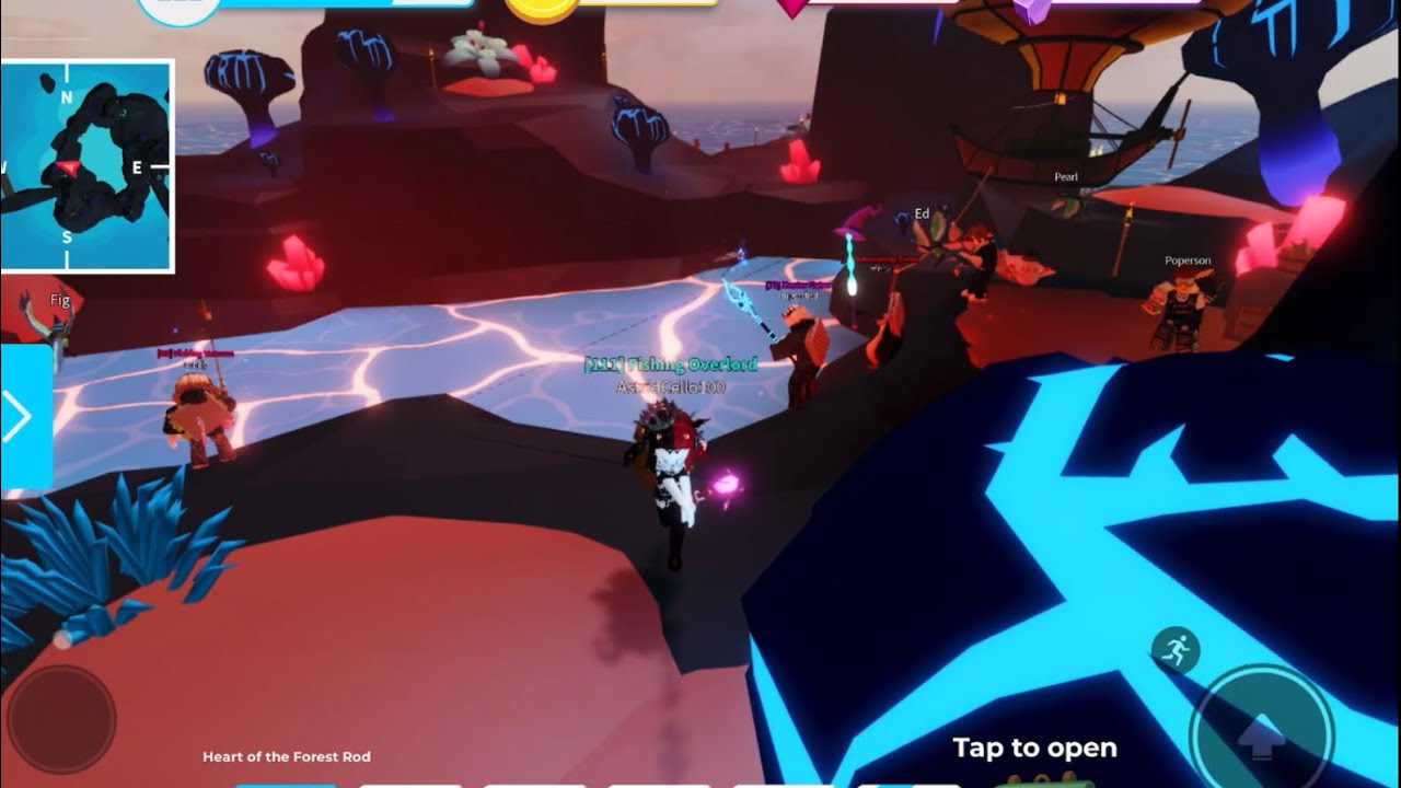 New Fungi Lagoon Island in Fishing Simulator Roblox - YouTube