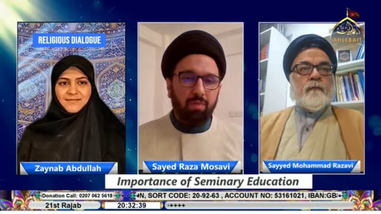 Importance of Seminary Education | Sayed Raza Mosavi | H.I.W.M Sayyed ...