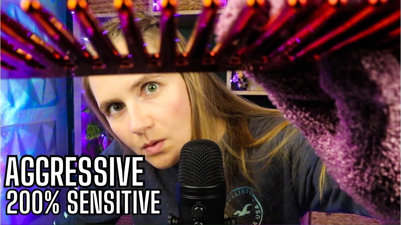 Fast & Aggressive ASMR at 200% Sensitivity ⚡️💥 - YouTube