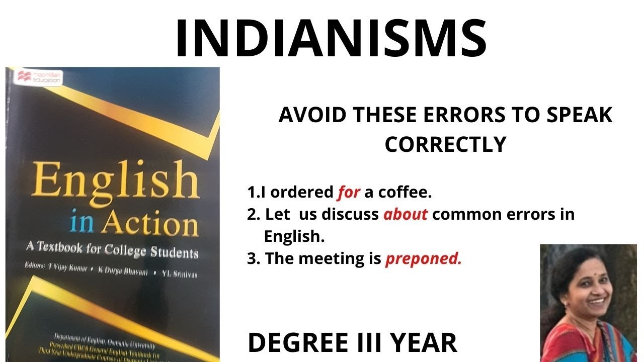 INDIANISMS - YouTube