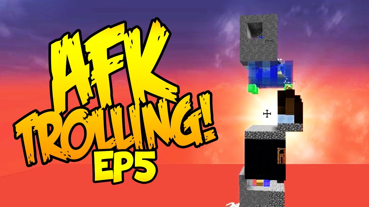 PLAYING JENGA WITH AFK PEOPLE! (Minecraft Trolling AFK Players EP5 ...