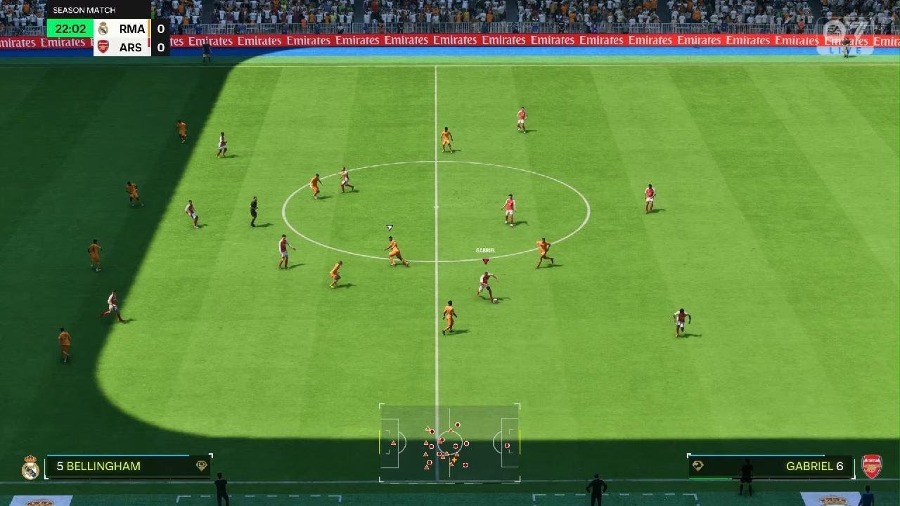EA SPORTS FC 25: Delicious Saka Cross Assist - YouTube